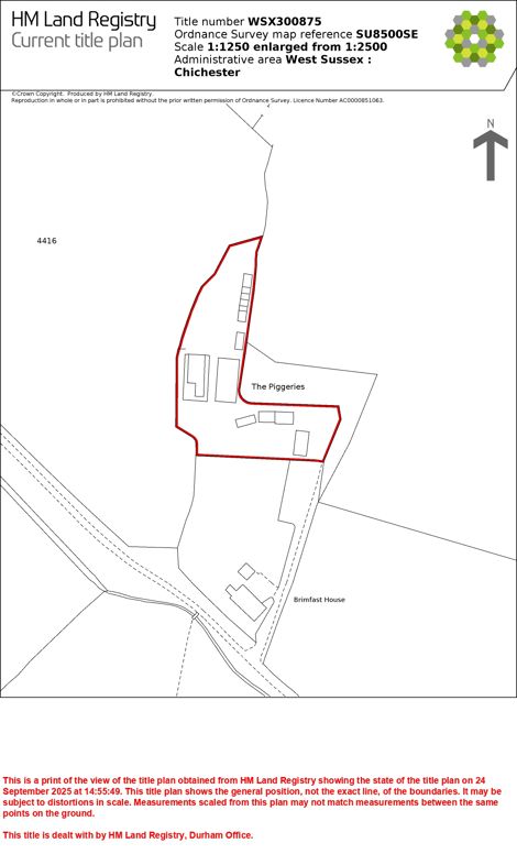 Brimfast Lane, Sidlesham Common, Chichester, West Sussex, PO20 7PZ ...